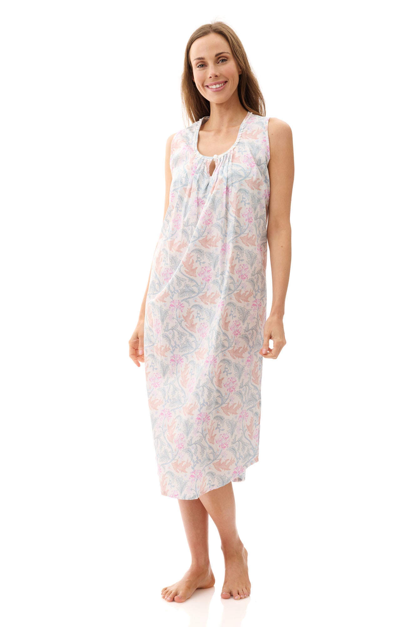 Pia Mid Nightie | Women's Sleepwear | Givoni Australia