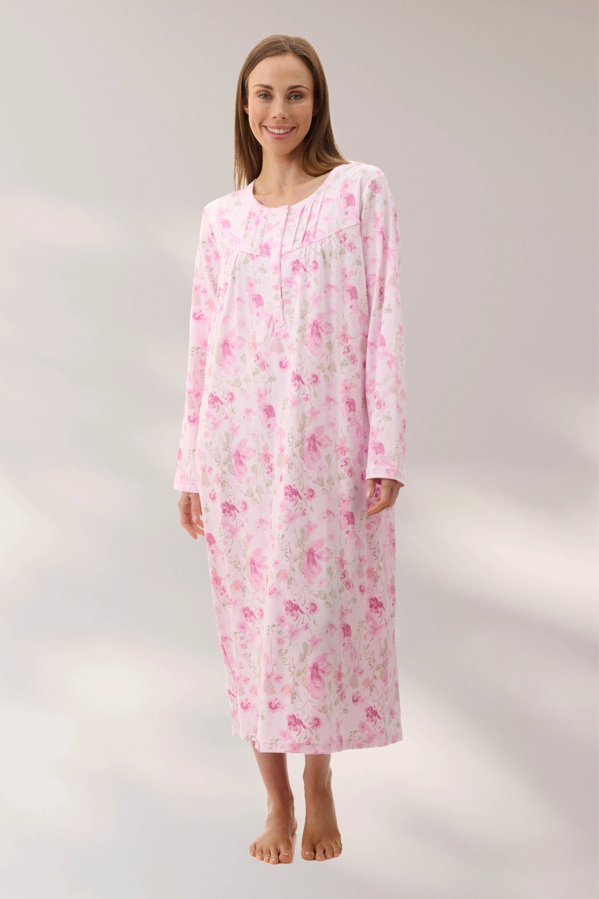 Leah Mid Length Nightie | Sleepwear | Givoni Australia