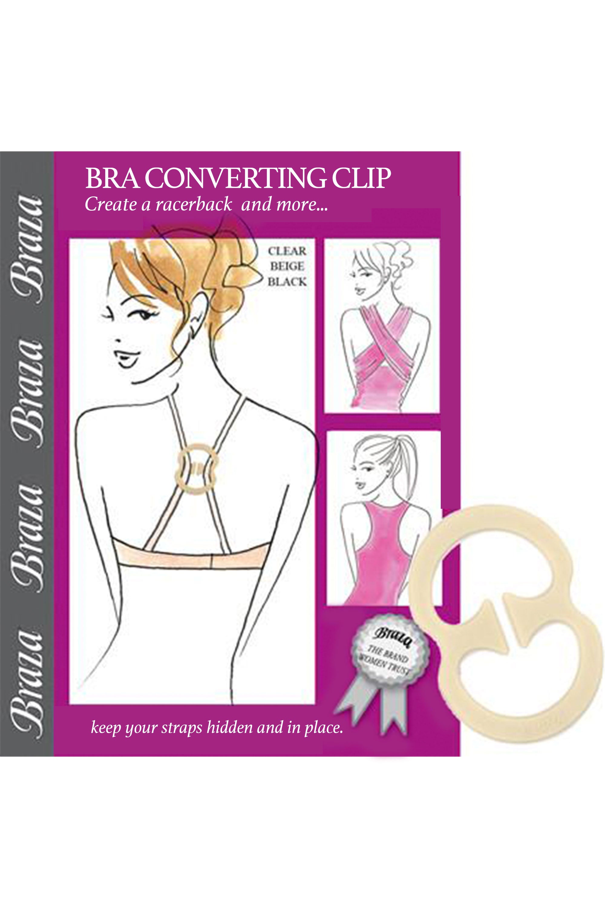 Bra Converter Clip - 3 Pack | Accessories Online | Illusions Lingerie