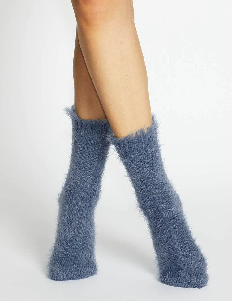 Furry Plush Sock | Socks & Footlets | Levante Hosiery