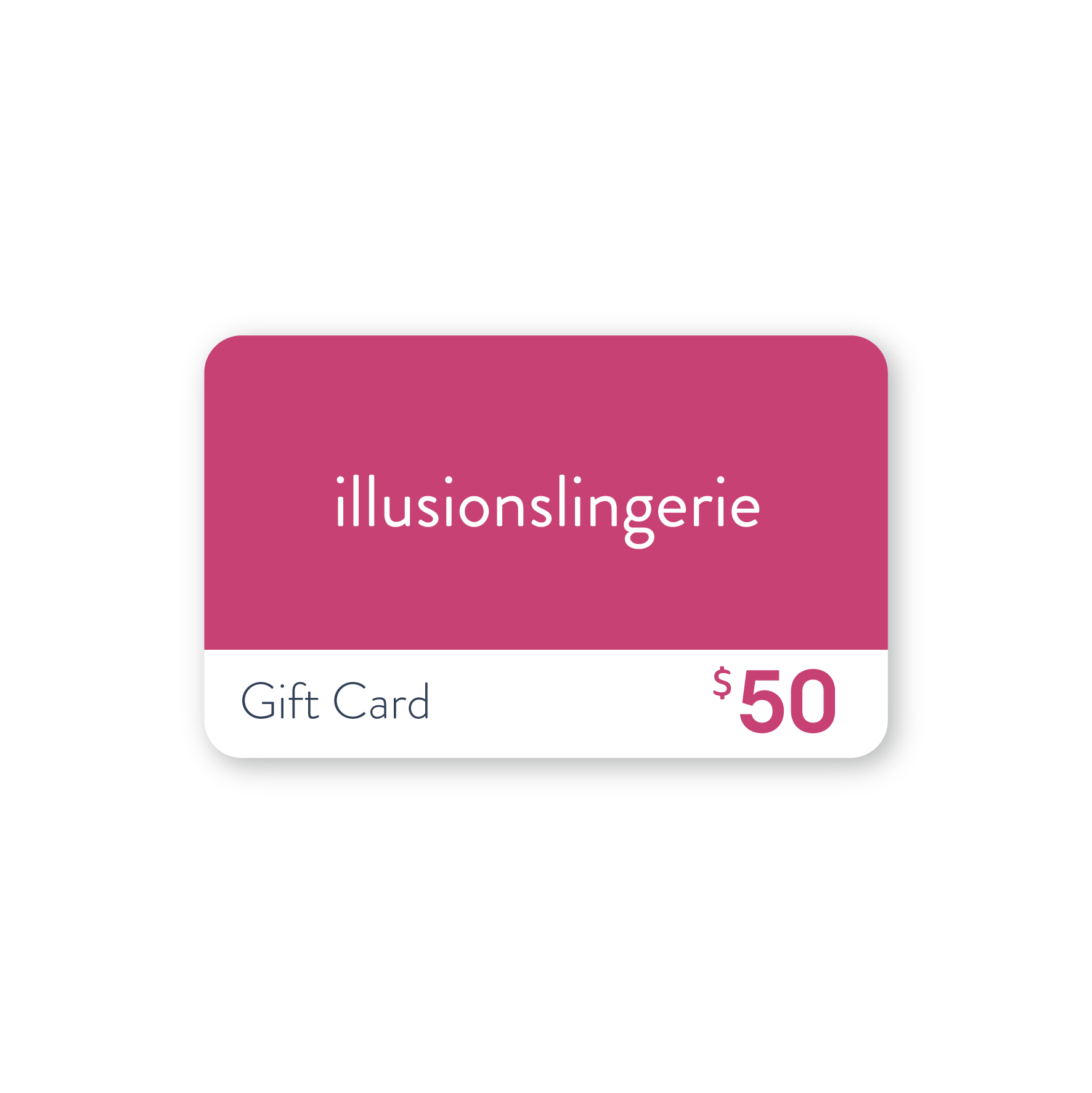 Digital Gift Card | Gift Card | Illusions Lingerie